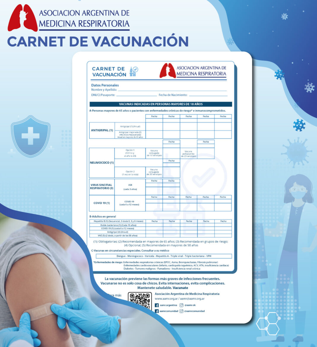 Lanzan el primer Carnet de Vacunación para Adultos en Argentina ...